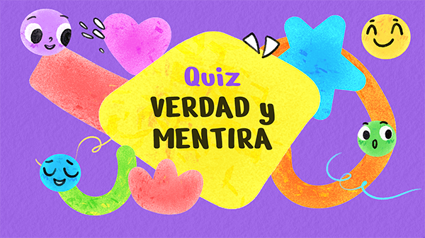 Quiz verdad y mentira | Plantillas de Genially